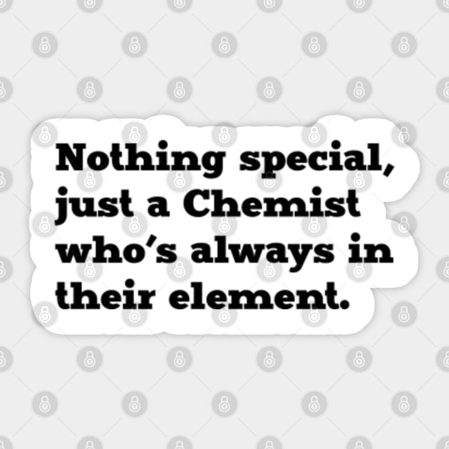 Chemistry Dad Jokes Chemistry Jokes Sticker Teepublic